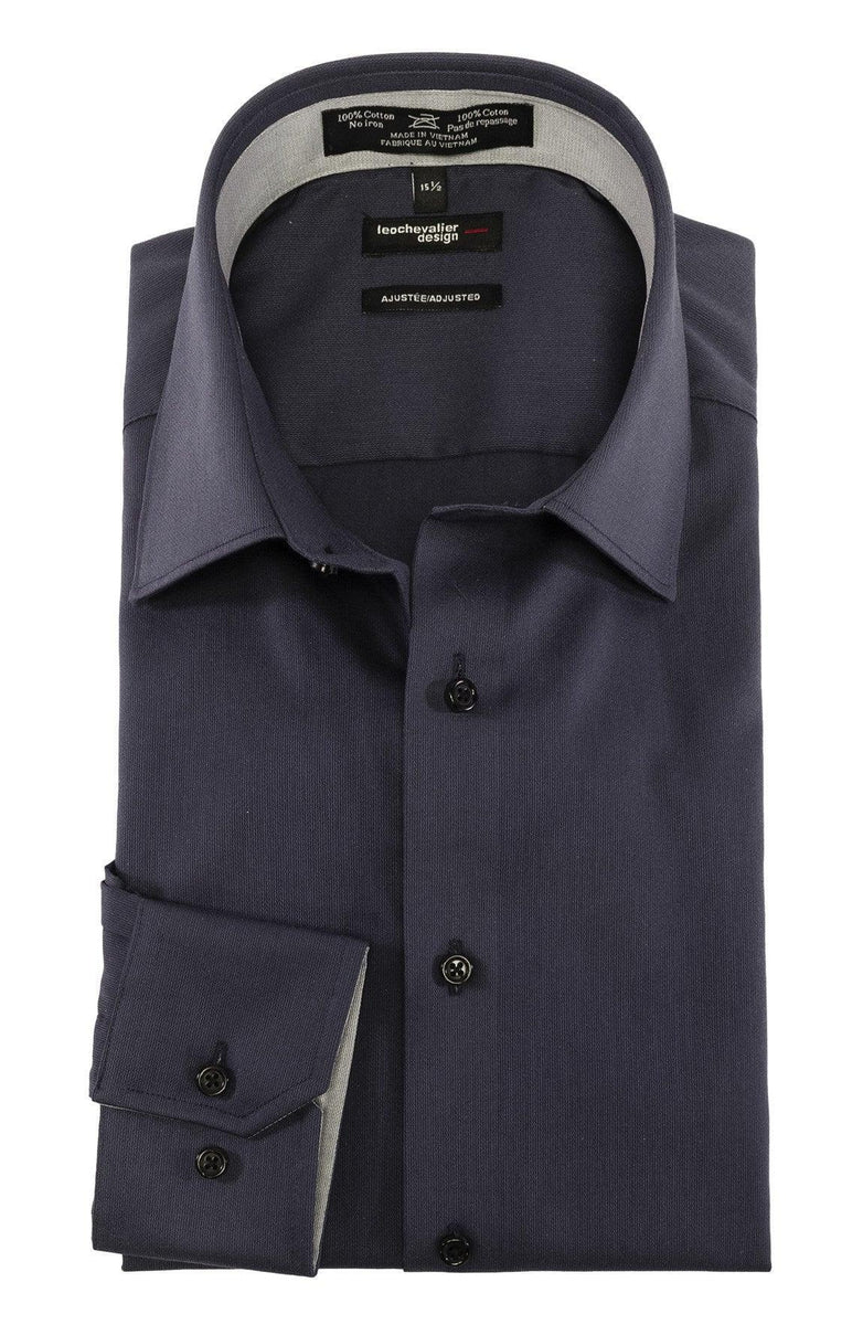 Leo Chevalier Cotton LS Dress Shirt